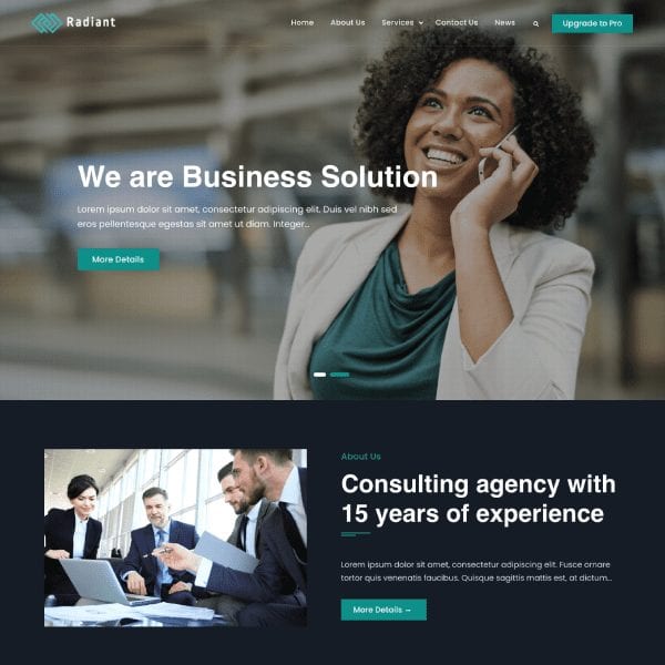 Radiant Business - Firefly themes