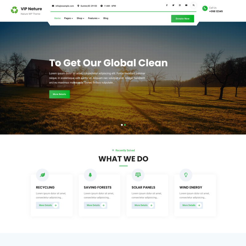 Vip Business Nature - Firefly themes